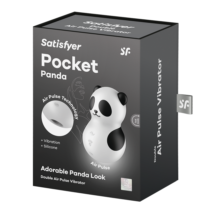 Wibrator wykorzystujący fale ciśnienia Pocket Panda | Satisfyer PL