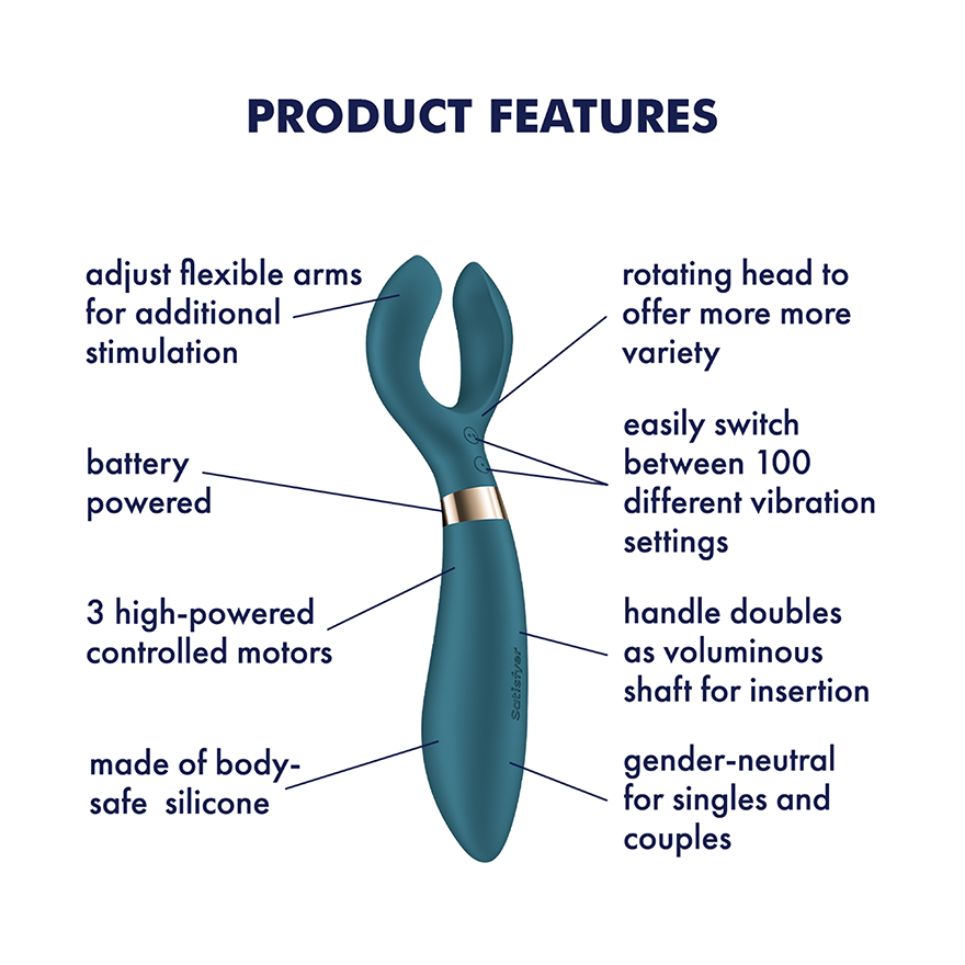 Satisfyer Endless Fun - Battery Powered | Multivibratoren | Lovetoye ...